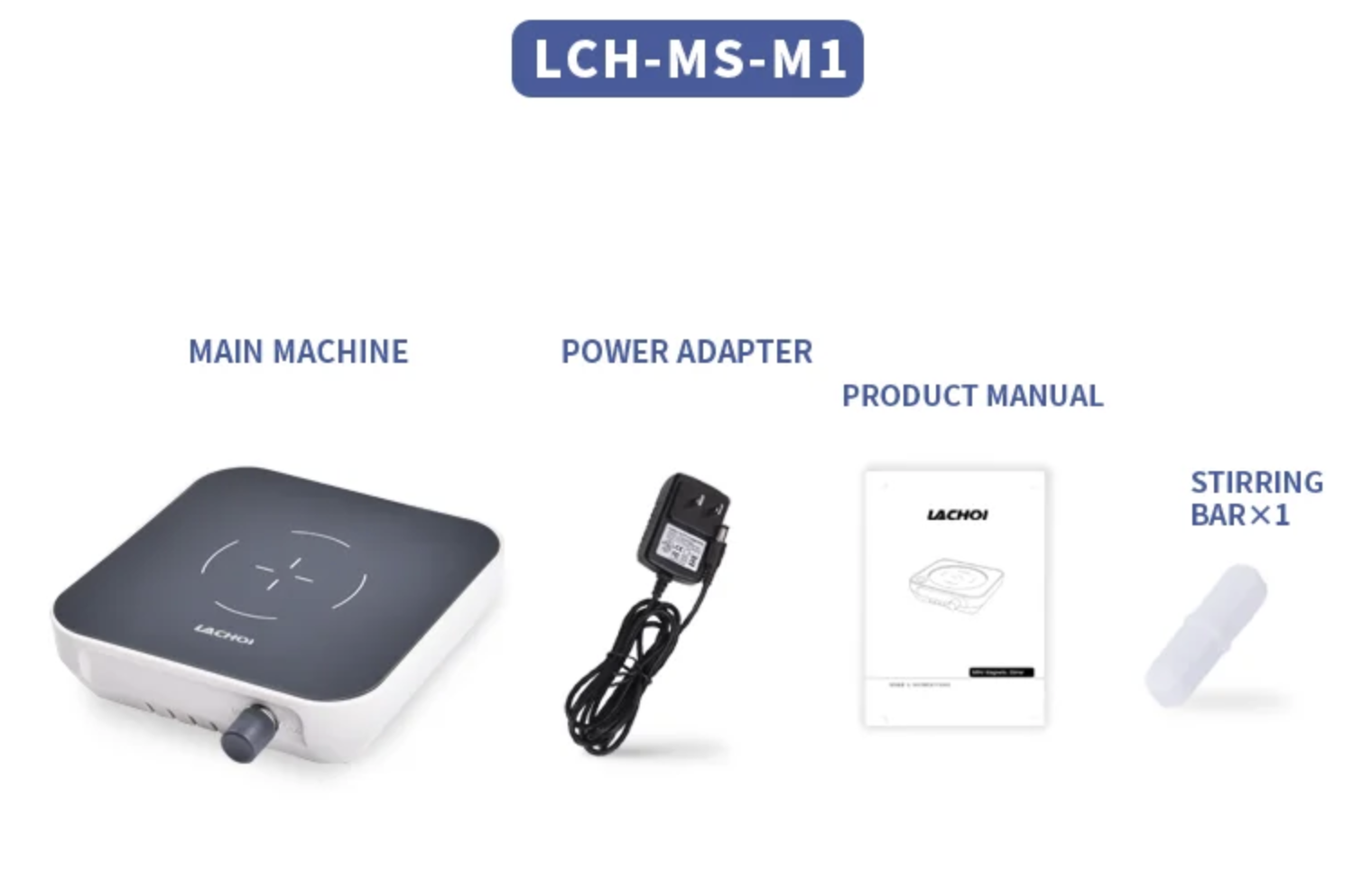 LACHOI LC-MS-M1 Mini Manyetik Karıştırıcı